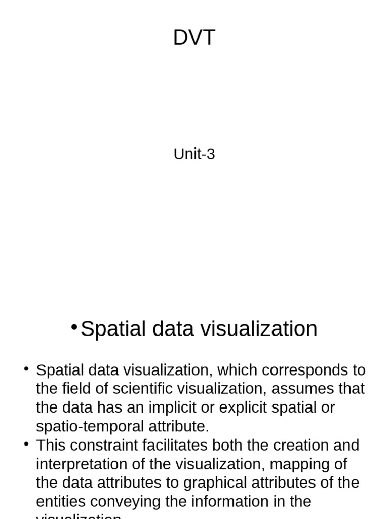 DVT PPT Unit 3 | PDF