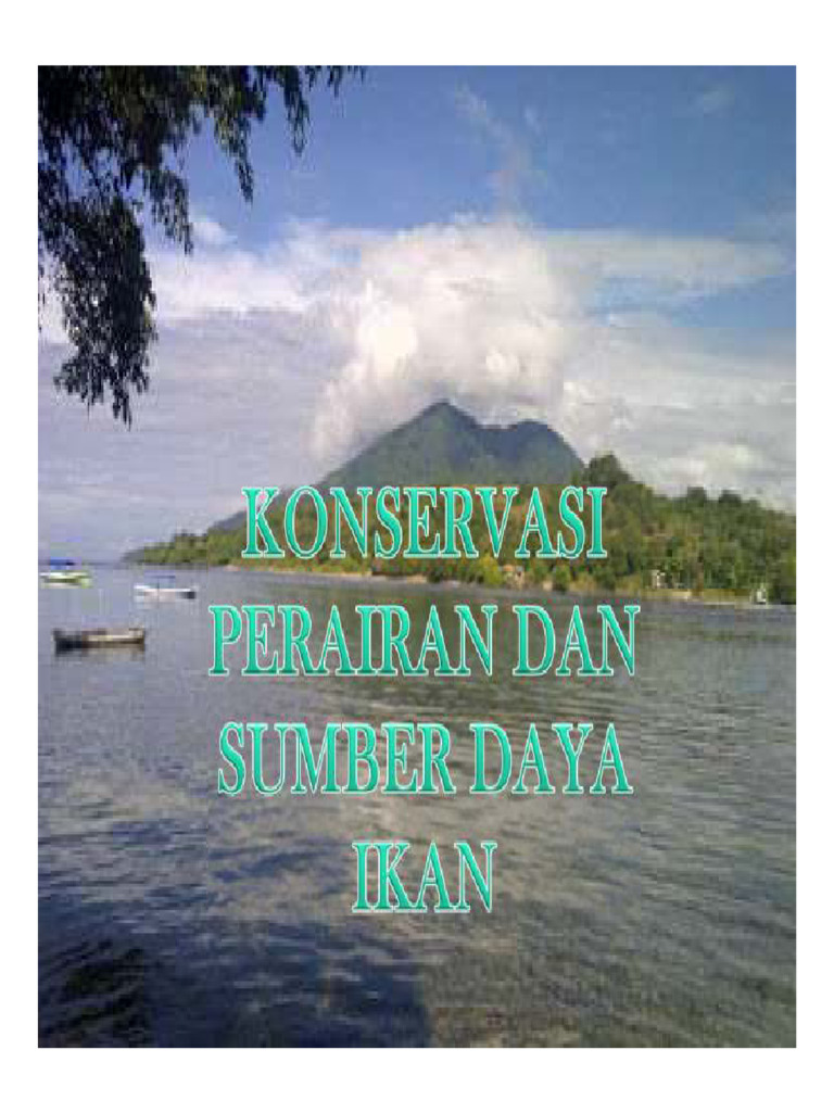 Ppt Konservasi Perairan Dan Ikan Pdf