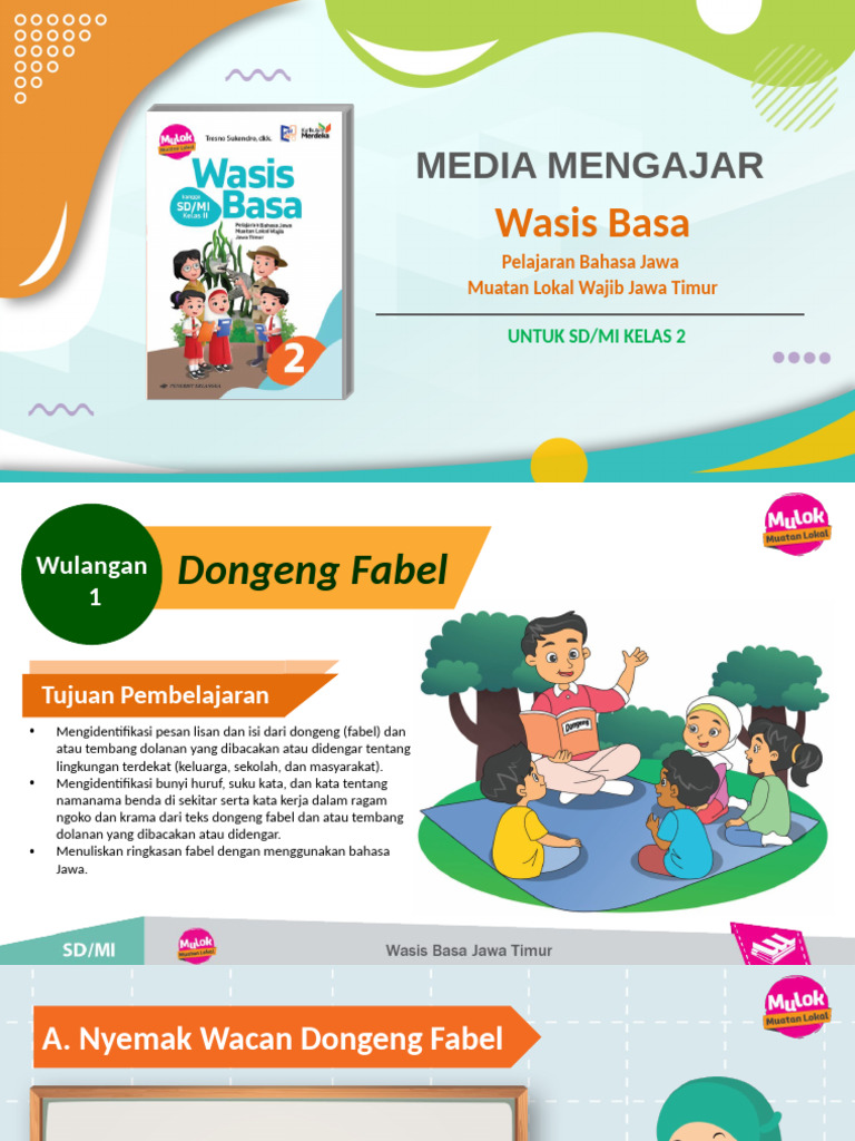 WASIS BASA JL.2 - K2013-Media Mengajar-Media Mengajar Wasis Basa (Mulok Jawa Timur) Kelas 2 KM | PDF