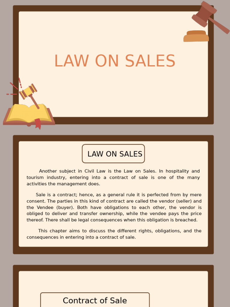 Vendor and Vendee in Sales Law | PDF | Foreclosure | Property