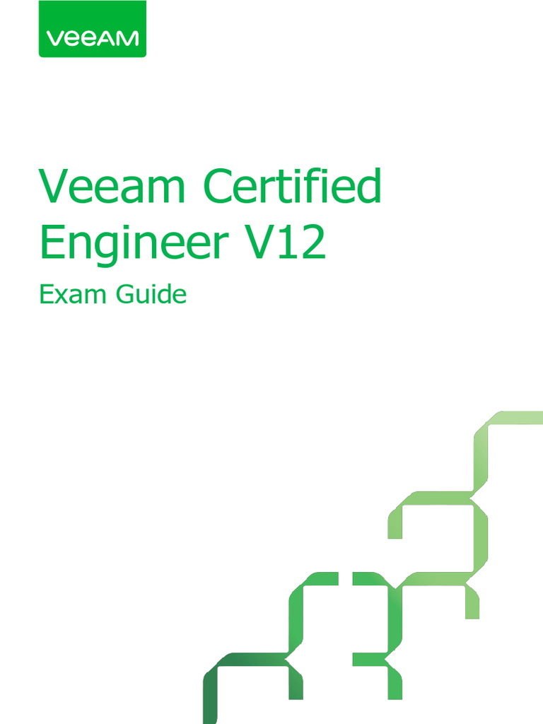Veeam Certified Engineer V12 Exam Guide | PDF