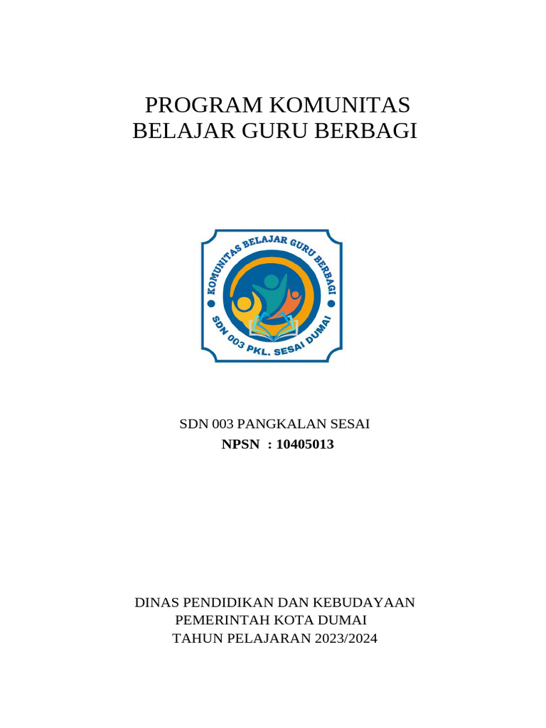 Laporan Kombel 2023 | PDF