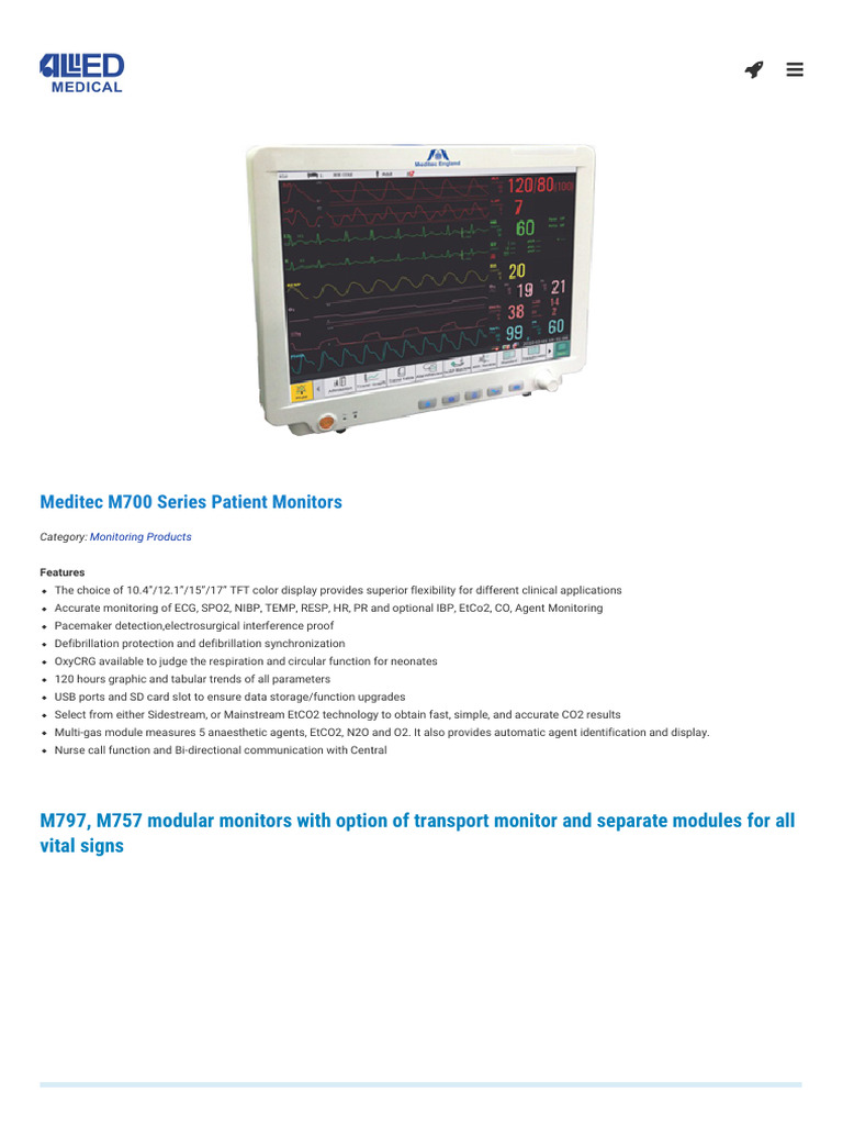 Multipara Monitors | PDF