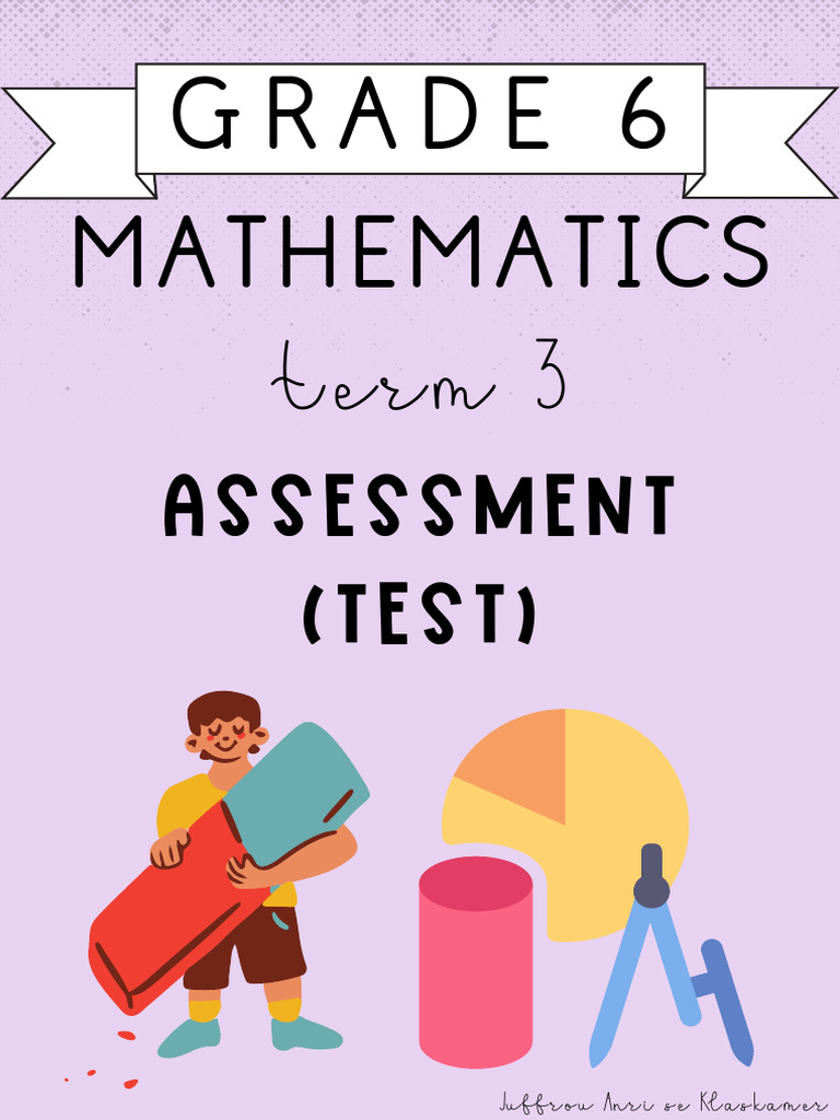 GR 6 Math T3 Test | PDF