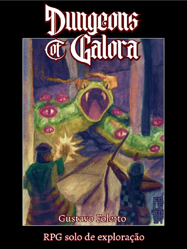 (BR) Dungeons of Galora - Free Version | PDF