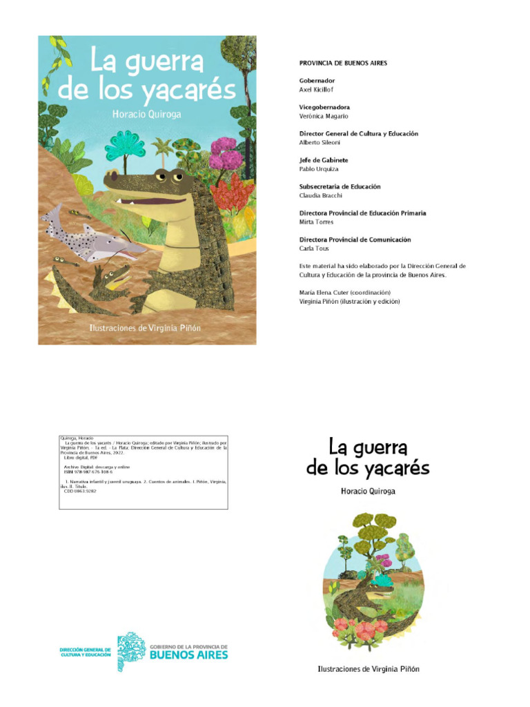 La Guerra de Los Yacares de Horacio Quiroga | PDF