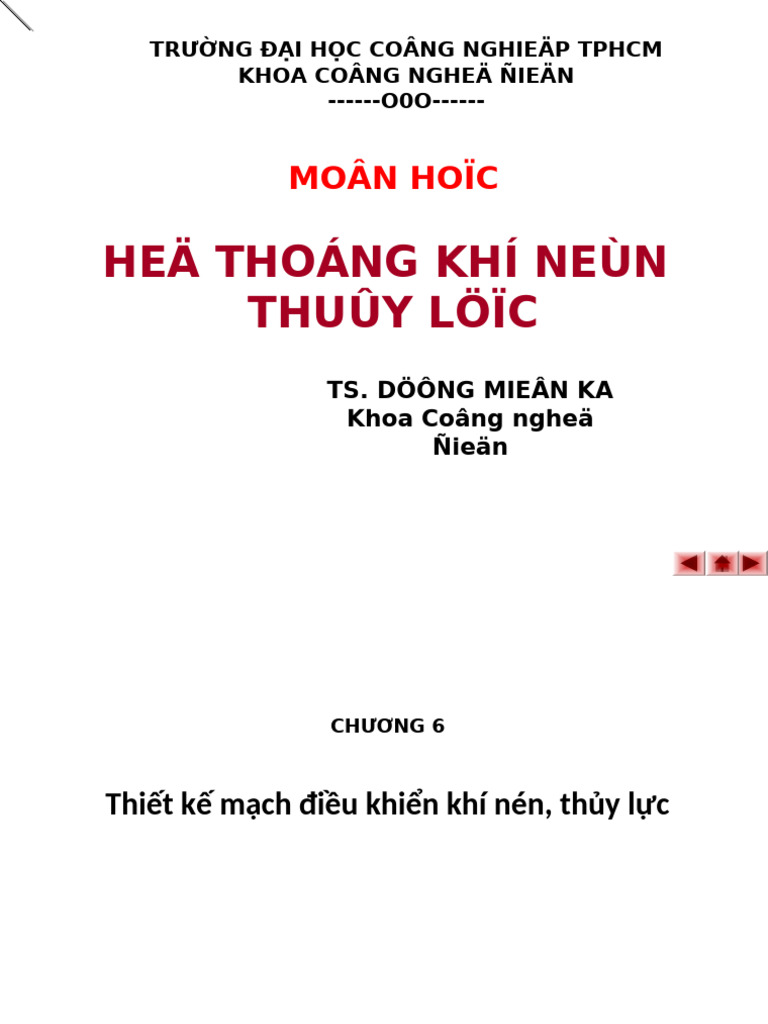 Chuong 6 Thiet Ke Mach Dieu Khien Khi Nen Thuy Luc | PDF