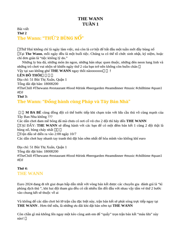 Content The Wann | PDF