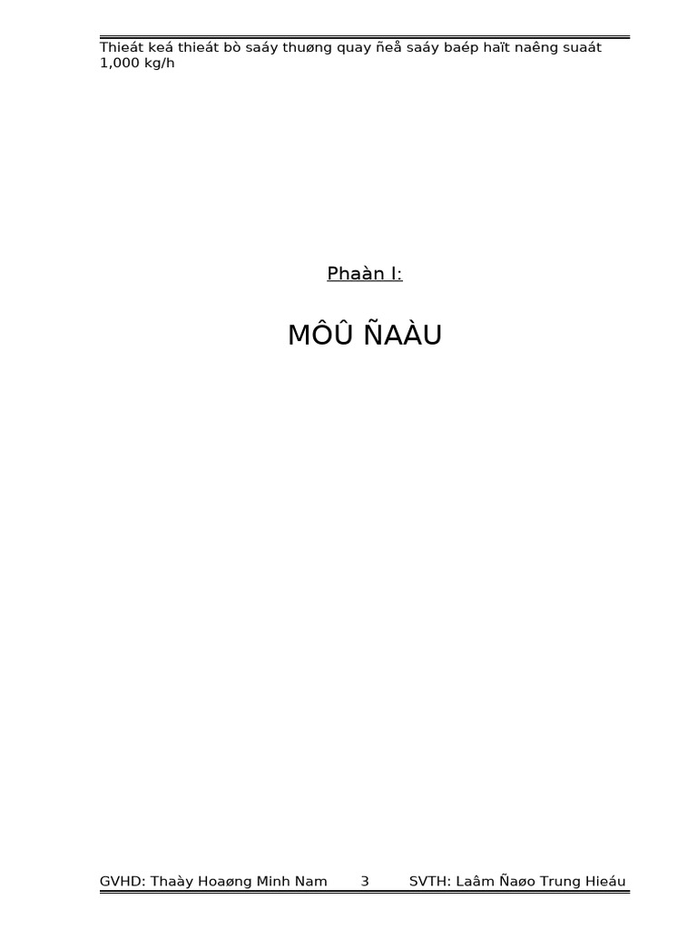 Thiet Ke He Thong Say Thung Quay Say Bap Hat | PDF