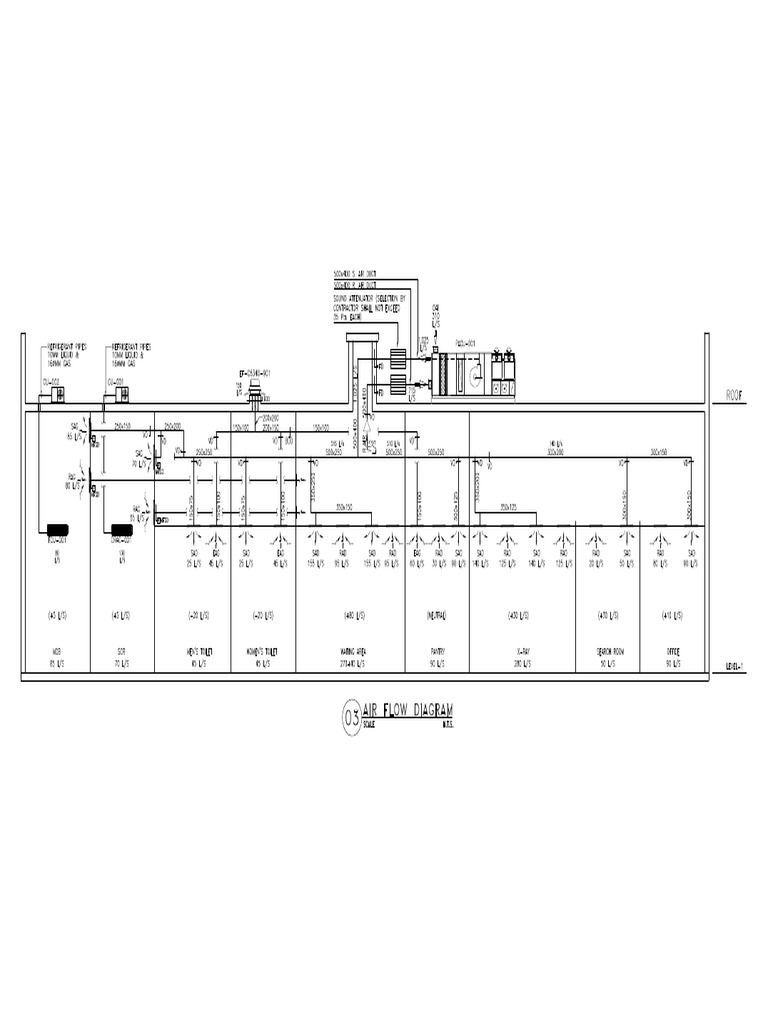 Air Flow Schematic DWG | PDF