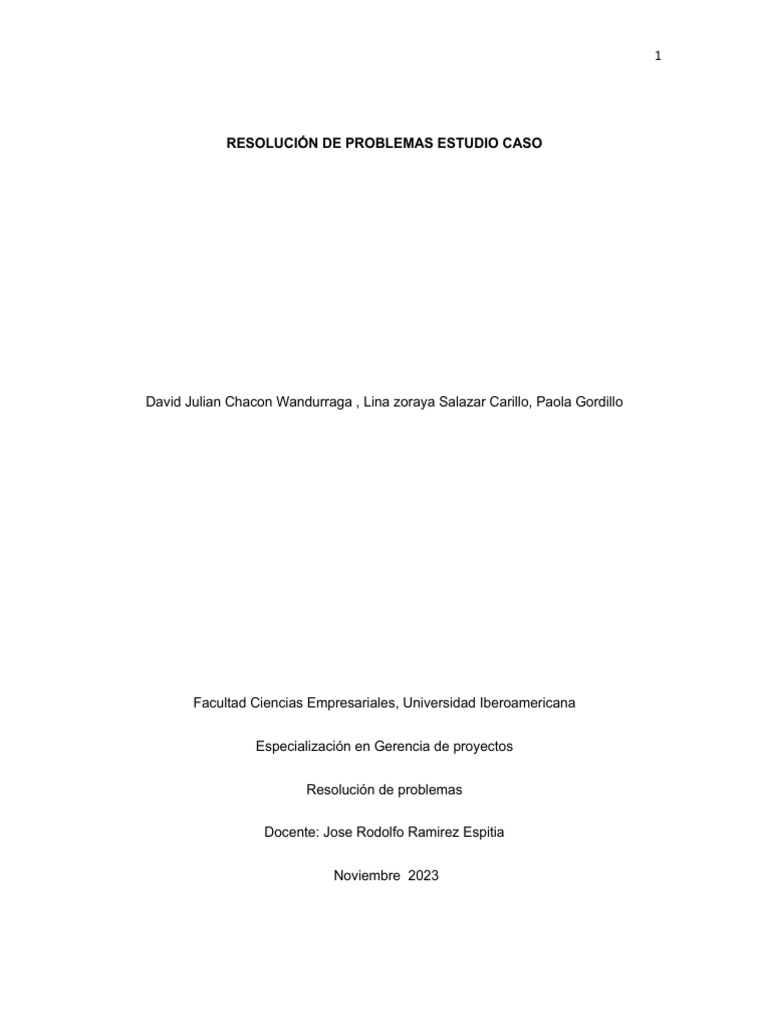 ACT No.4 Estudio Caso | PDF