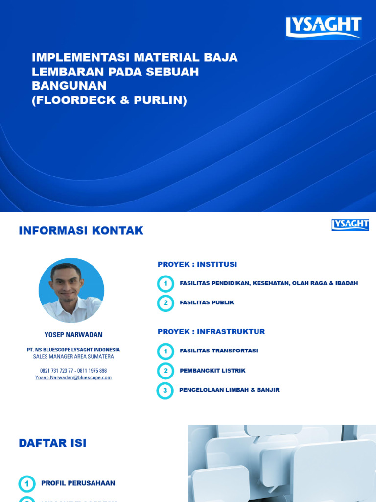 Materi Dari Bluescope | PDF