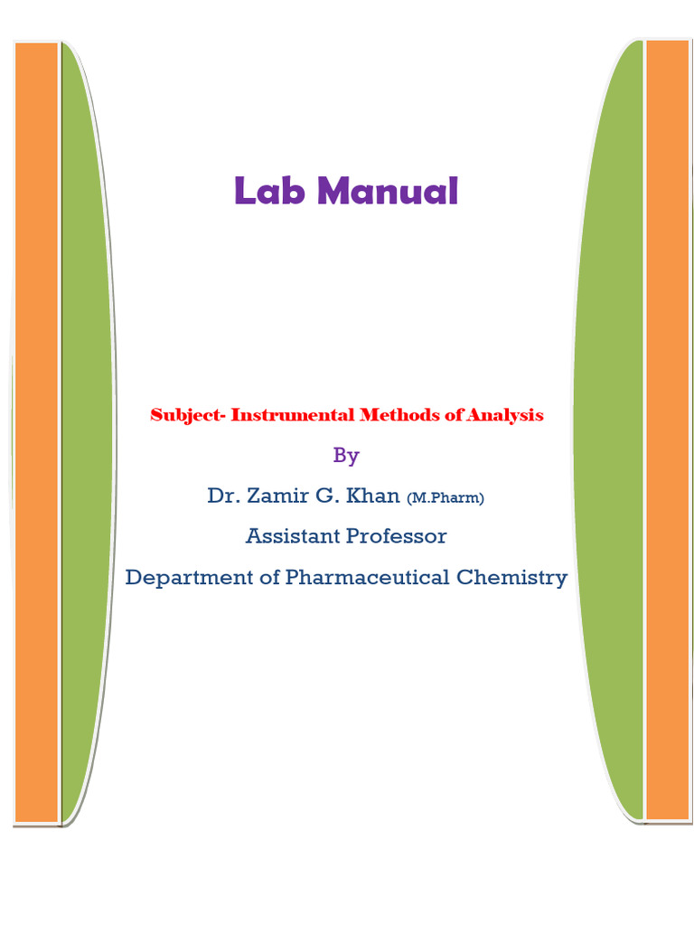 Instrumental Methods of Analysis | PDF