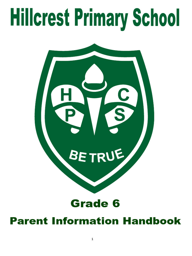 2024 Grade 6 Parent Orientation Booklet | PDF 2024 Grade 6 Parent Orientation Booklet | PDF