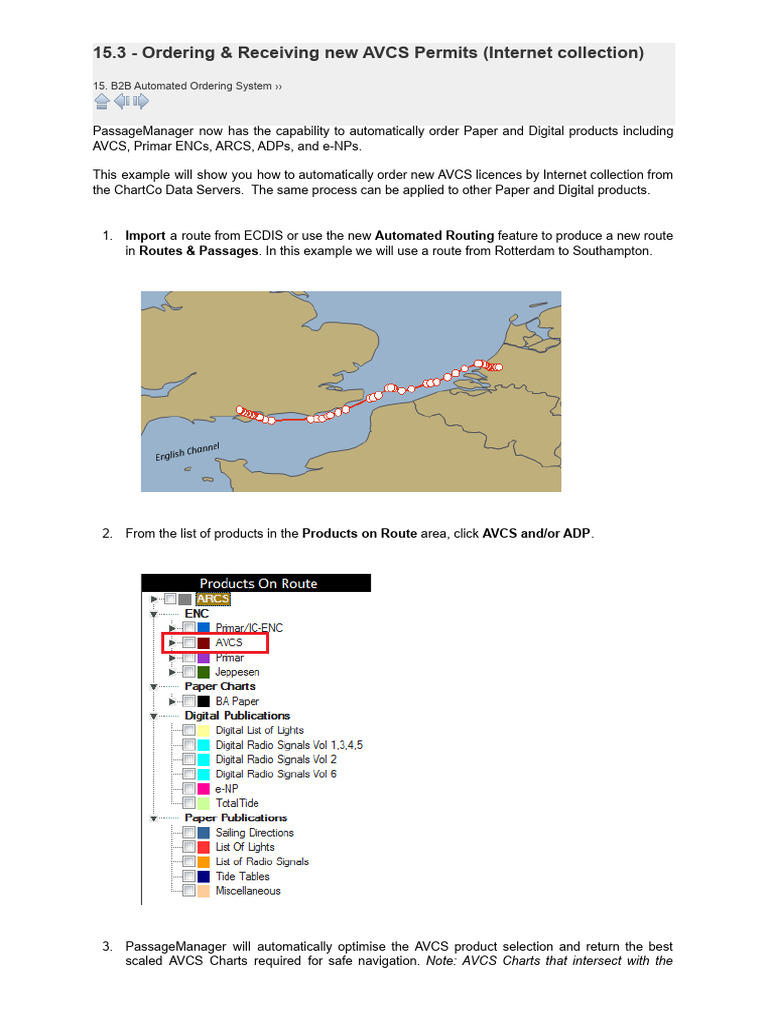 Automated AVCS Permit Ordering Guide | PDF | Software | Computing