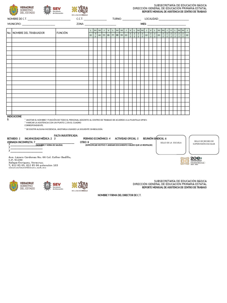 REPORTE ASISTENCIA DE ESCUELA junio 2024 (1) | PDF