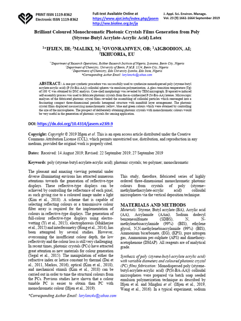 Brillinat Coloured | PDF