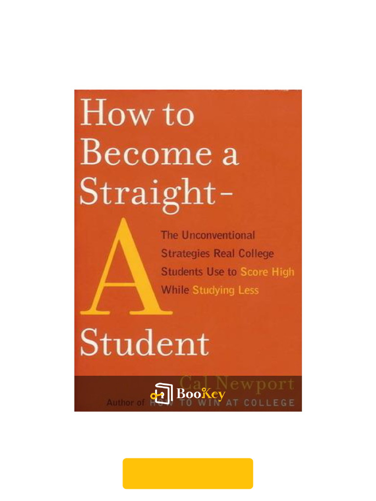 How To Become A Straight A Student | PDF