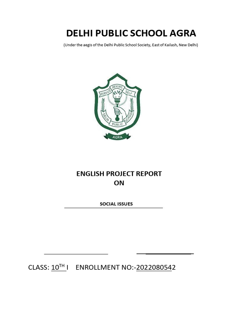 Delhi Public: School Agra | PDF