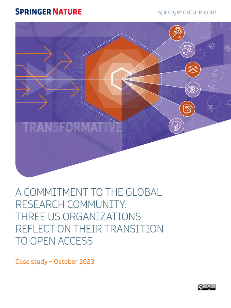 A Commitment To The Global Research Community: Three Us Organizations ...