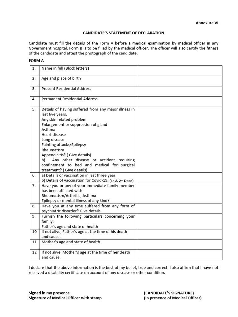 Annexure VI | PDF