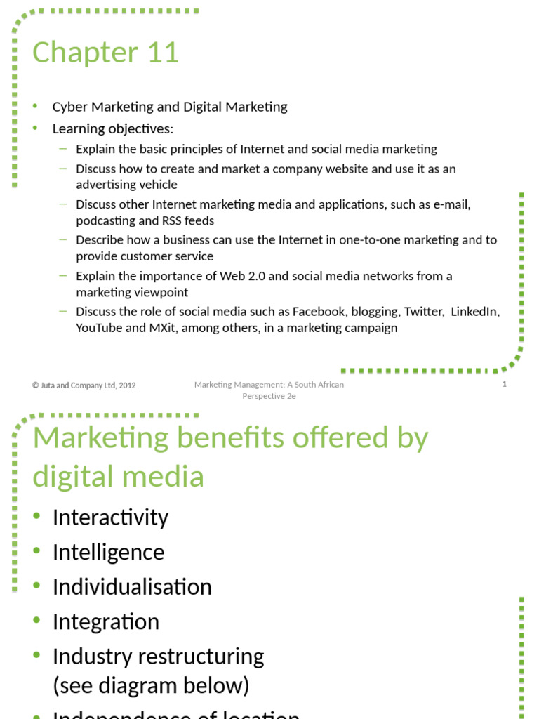 Chapter11 Marketing Management | PDF