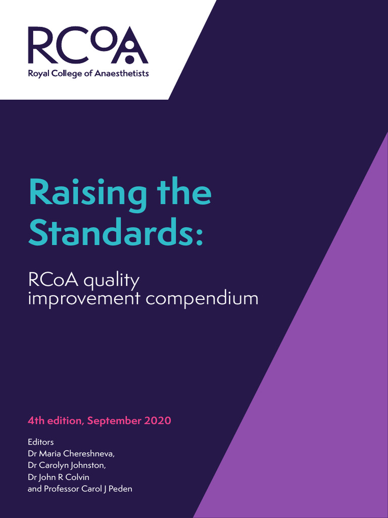 RCoA Audit Recipe Book Combined Final 25.08.2020 0 | PDF