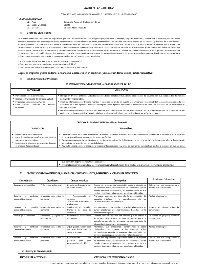 De DPCC de Quinto | PDF