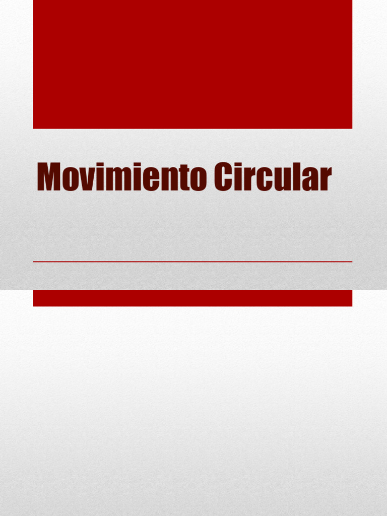 Cinemática Rotacional | PDF