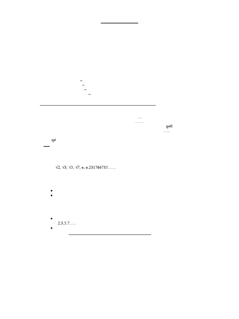 Number System | PDF