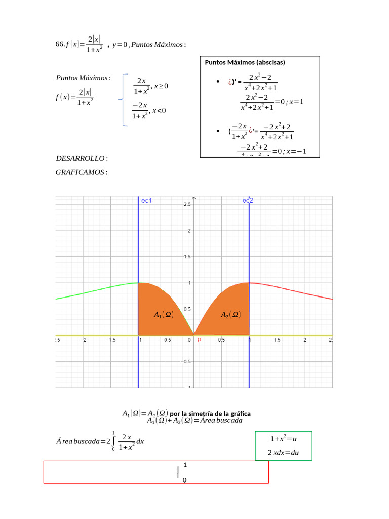 F 2 1 +X 0, Puntos Máximos | PDF