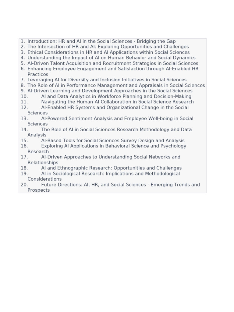 Book CH Topic List | PDF