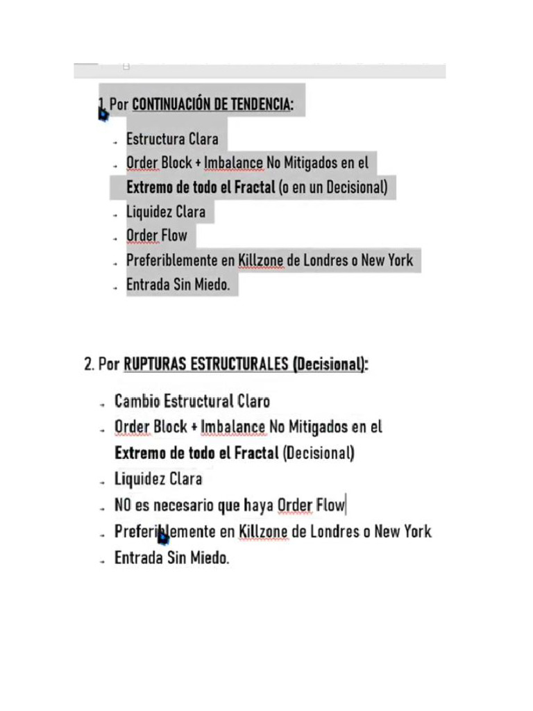 Reglas de Entrada | PDF