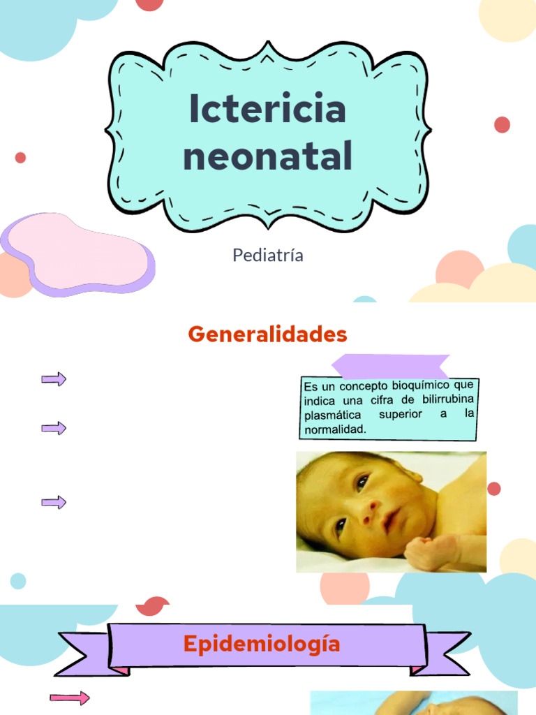 Ictericia Neonatal | PDF