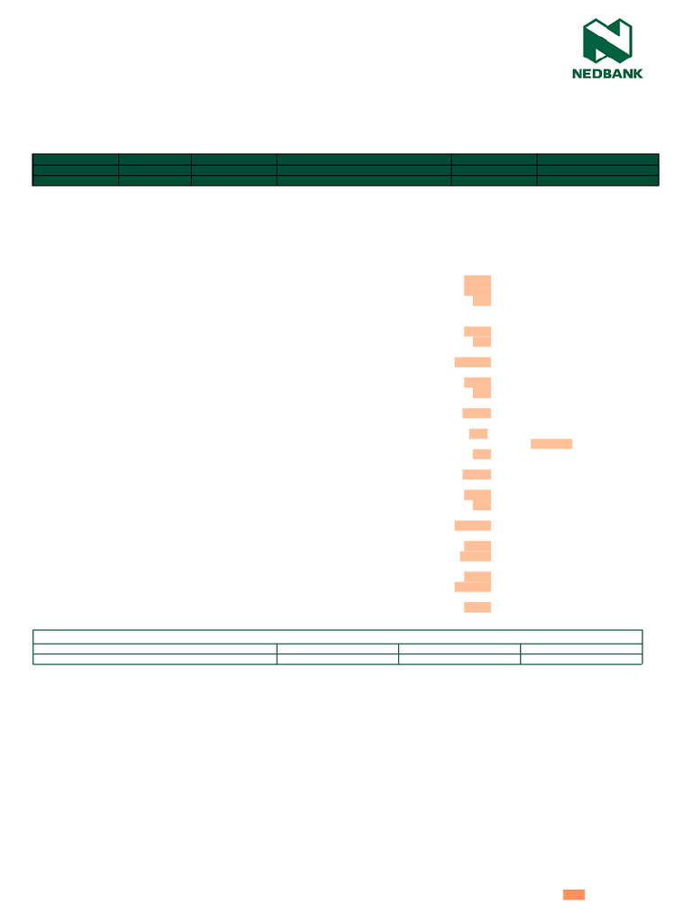 Nedbank Namibia Statement - July 2024 | PDF | Fee | Payments