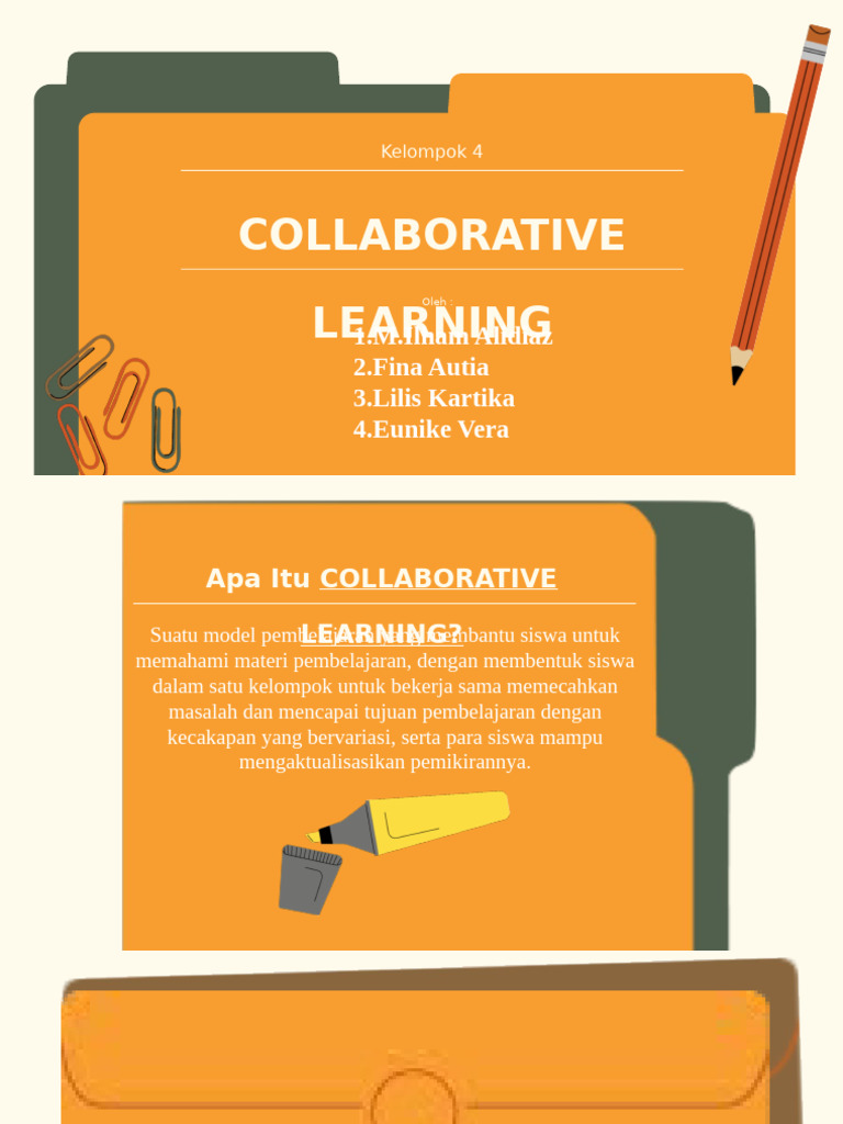 PRESENTASI KELOMPOK 4 (Collaborative Learning) | PDF