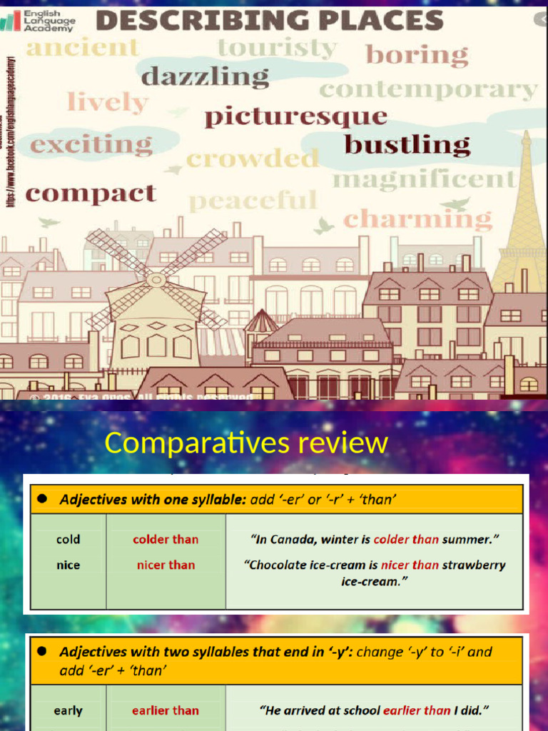 describing a place comparatives and superlatives _80940 - copia-DESKTOP ...