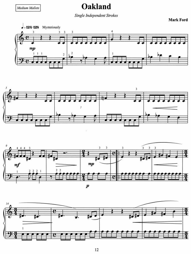 Oakland by Mark Ford | PDF