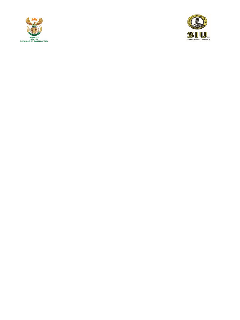 Joint Press Conference With The SIU Medico Legal Claims 24 August 2024 ...