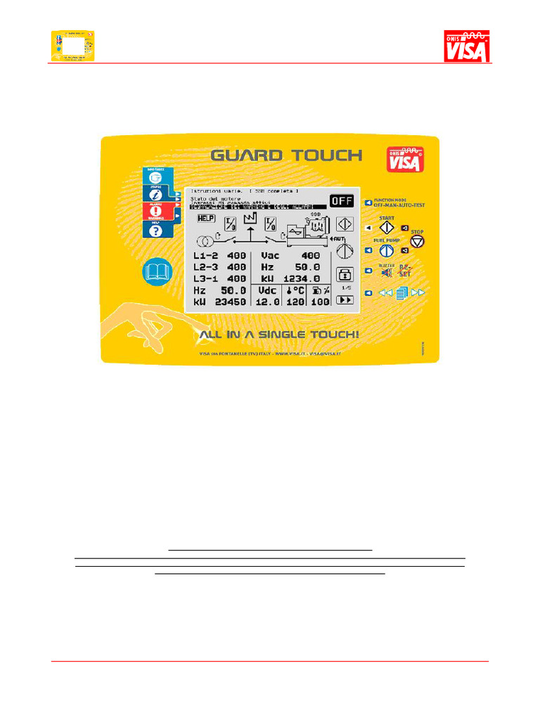 Guard Touch - MODBUS - eng | PDF