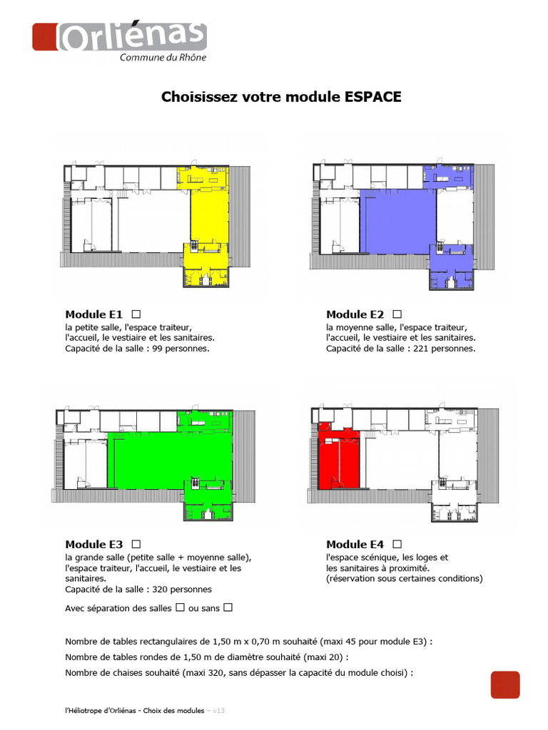 Sda Choix Des Modules | PDF