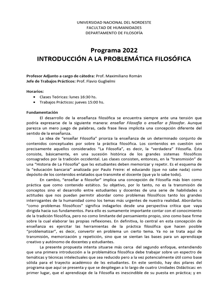 Introduc Problem Filo | PDF