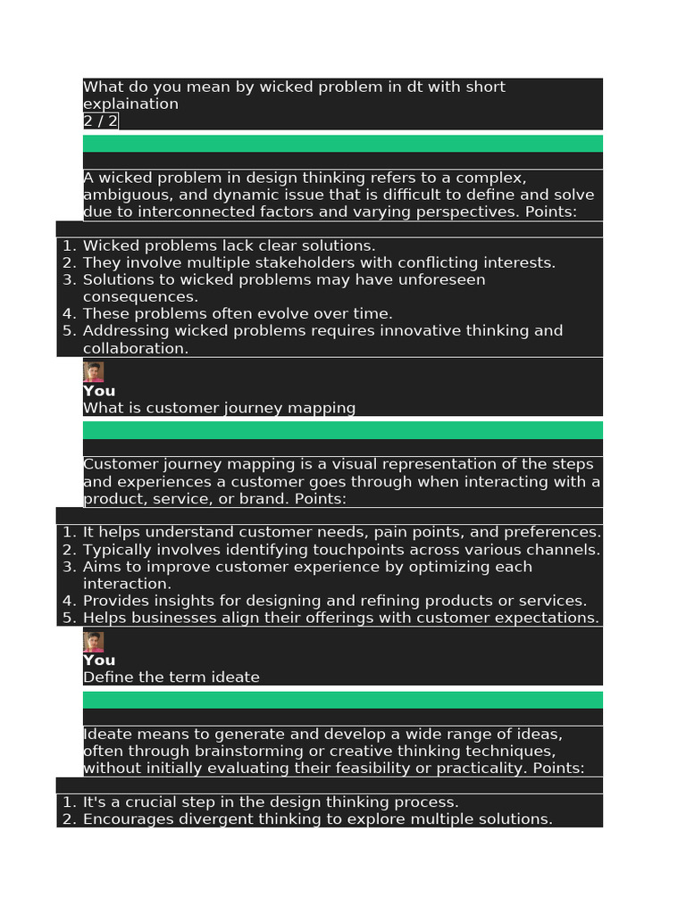 Design Thining | PDF