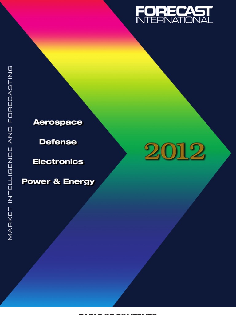 Forecast International Products & Services Catalog 2012 | PDF | Arms ...
