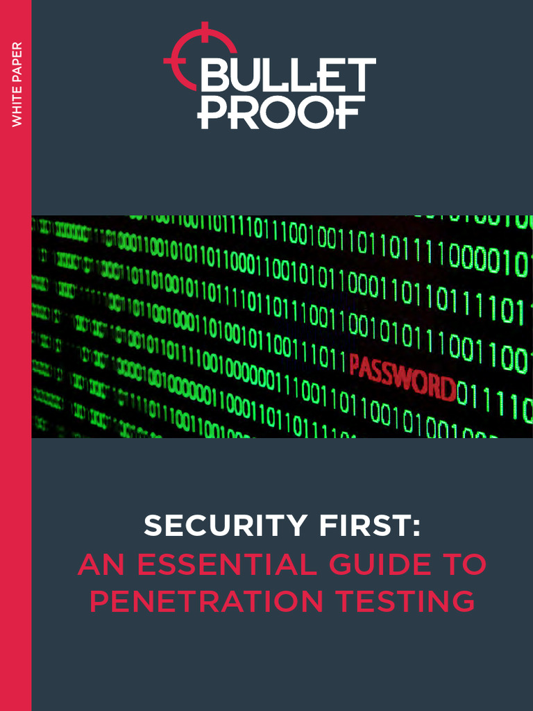 Bulletproof Penetration Testing White Paper Pdf