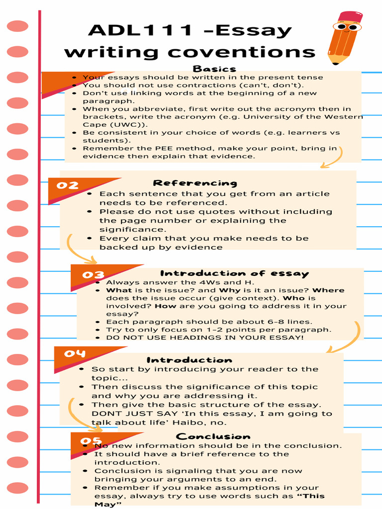 writing conventions | PDF