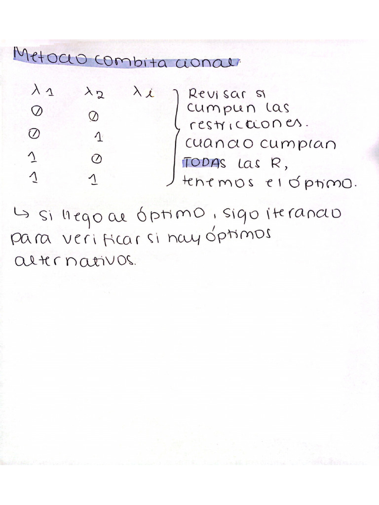 Método Combinatorio | PDF