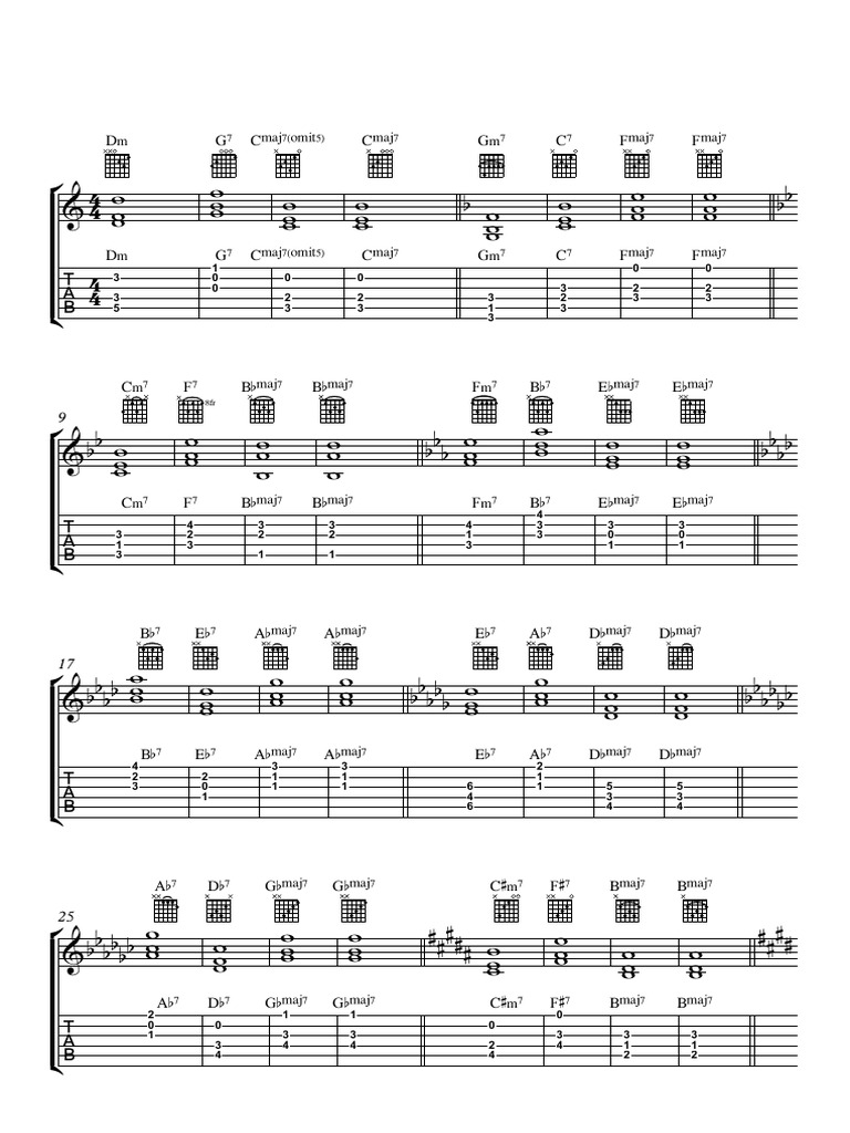 TP 3 VOICING - Partitura Completa | PDF