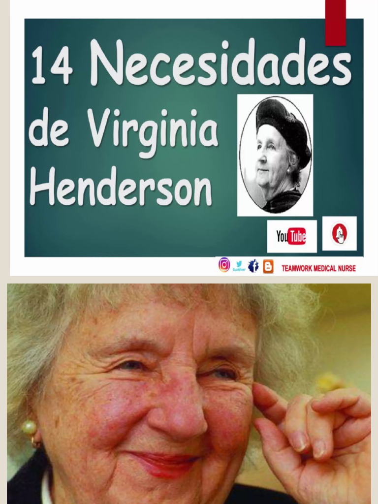 14 Necesidades Básicas de Virginia Henderson | PDF