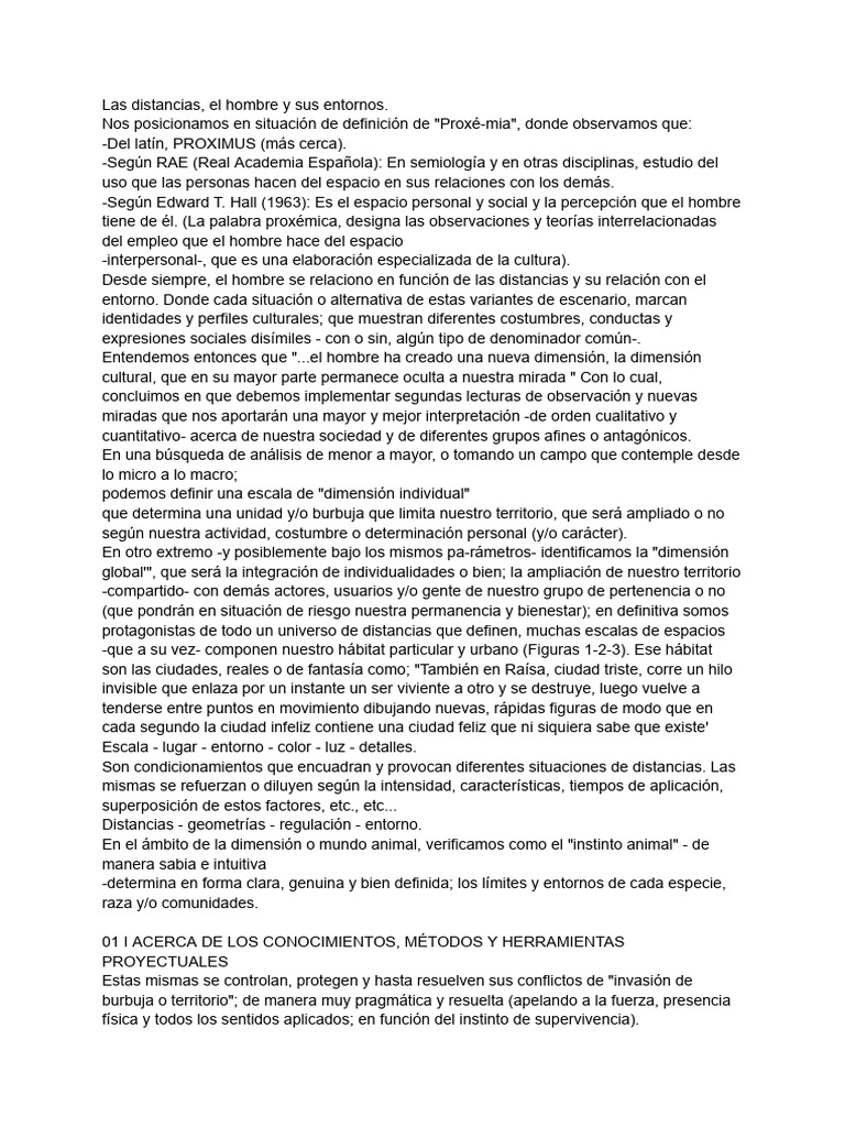 Proxemia | PDF